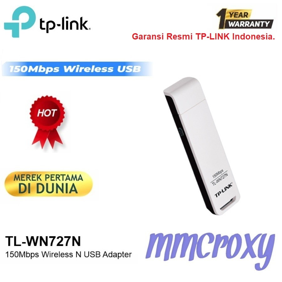 Jual TP-LINK TL-WN727N 150Mbps Wireless N USB Adapter - Garansi Resmi ...