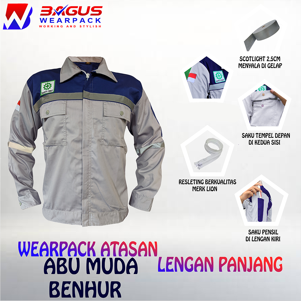 Jual WEARPACK SAFETY / KEMEJA SAFETY / BAJU SAFETY LENGAN PANJANG ... Jual WEARPACK SAFETY / KEMEJA SAFETY / BAJU SAFETY LENGAN PANJANG ...
