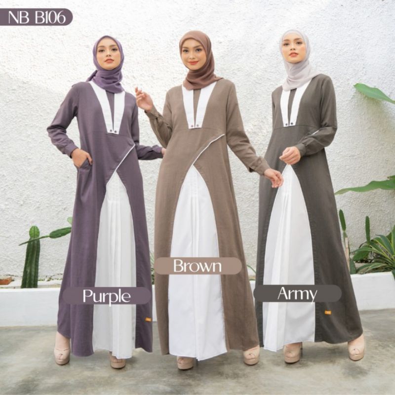 Jual SALE GAMIS NIBRAS NB B106 | Shopee Indonesia