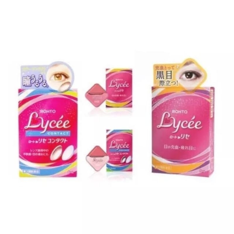 Jual Rotho Lycee obat tetes mata contact lens /normal | Shopee Indonesia