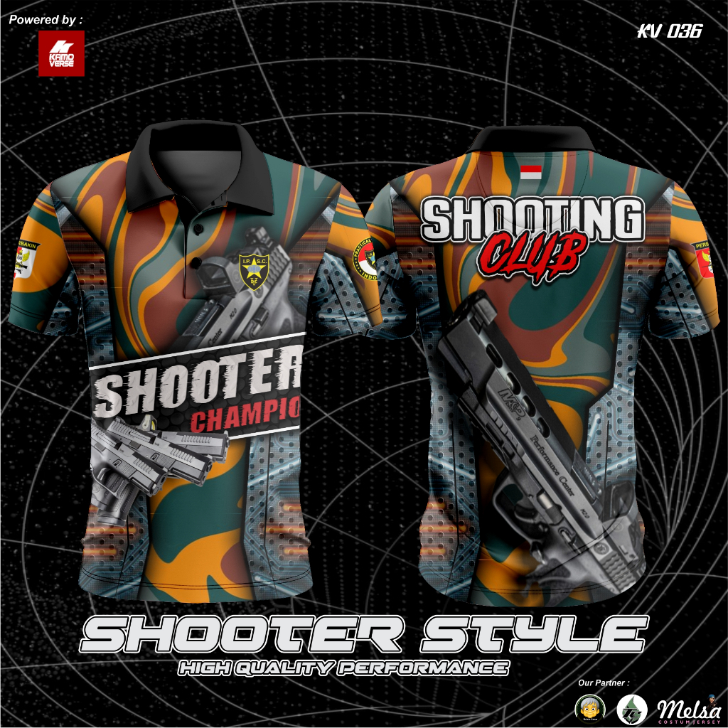 Jual JERSEY SHOOTER PERBAKIN IPSC AAIPSC BISA COSTUM | Shopee Indonesia