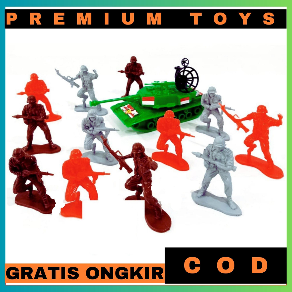 Jual PROMO MAINAN FIGURES TENTARA ARMY DAN TANK SET KGP 1945 MAINAN KGP 1945 TENTARA MOBIL TANK ...