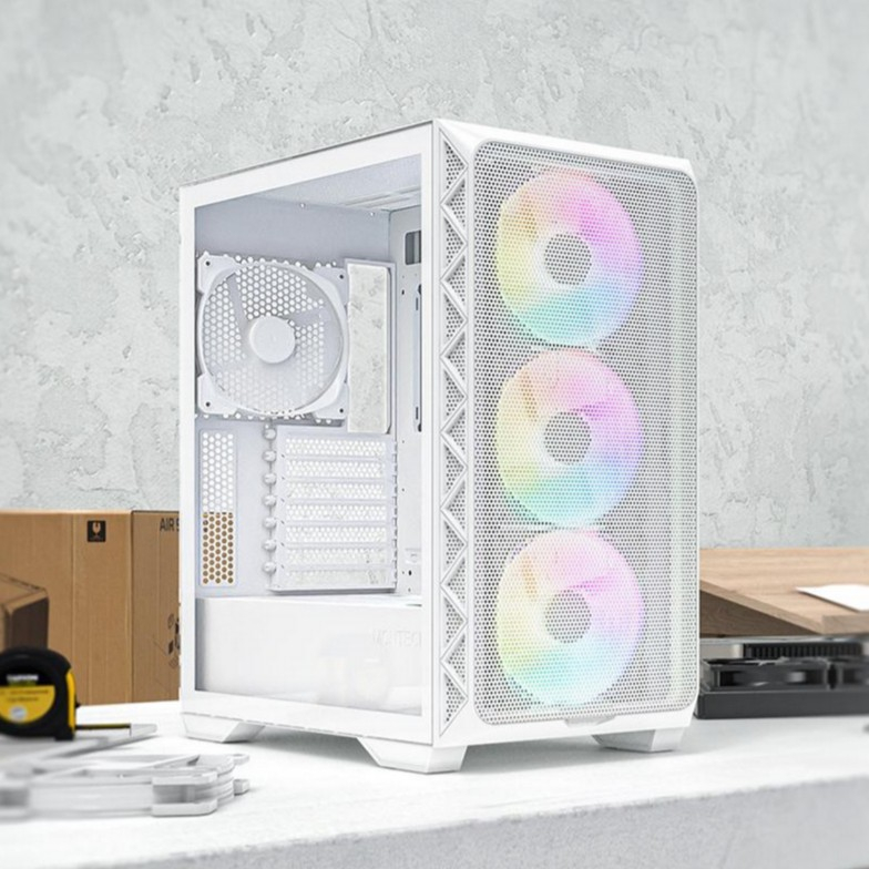 Jual MONTECH AIR 903 MAX ARGB WHITE MID TOWER PC CASE CASING GAMING ...
