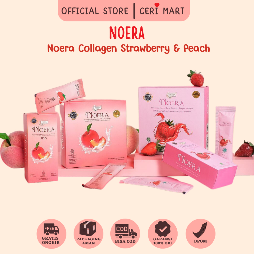 Jual Noera Collagen Drink With Birdnest and Saffron Extract Minuman ...