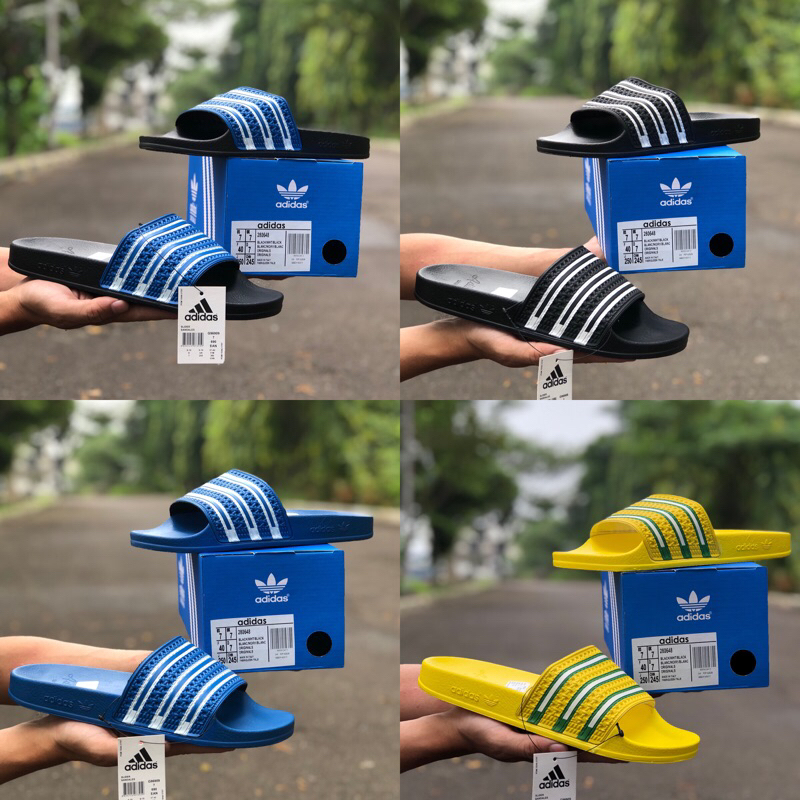 Jual Sendal Sandal Adidas Adilette 100% Premium High Quality | Shopee ...