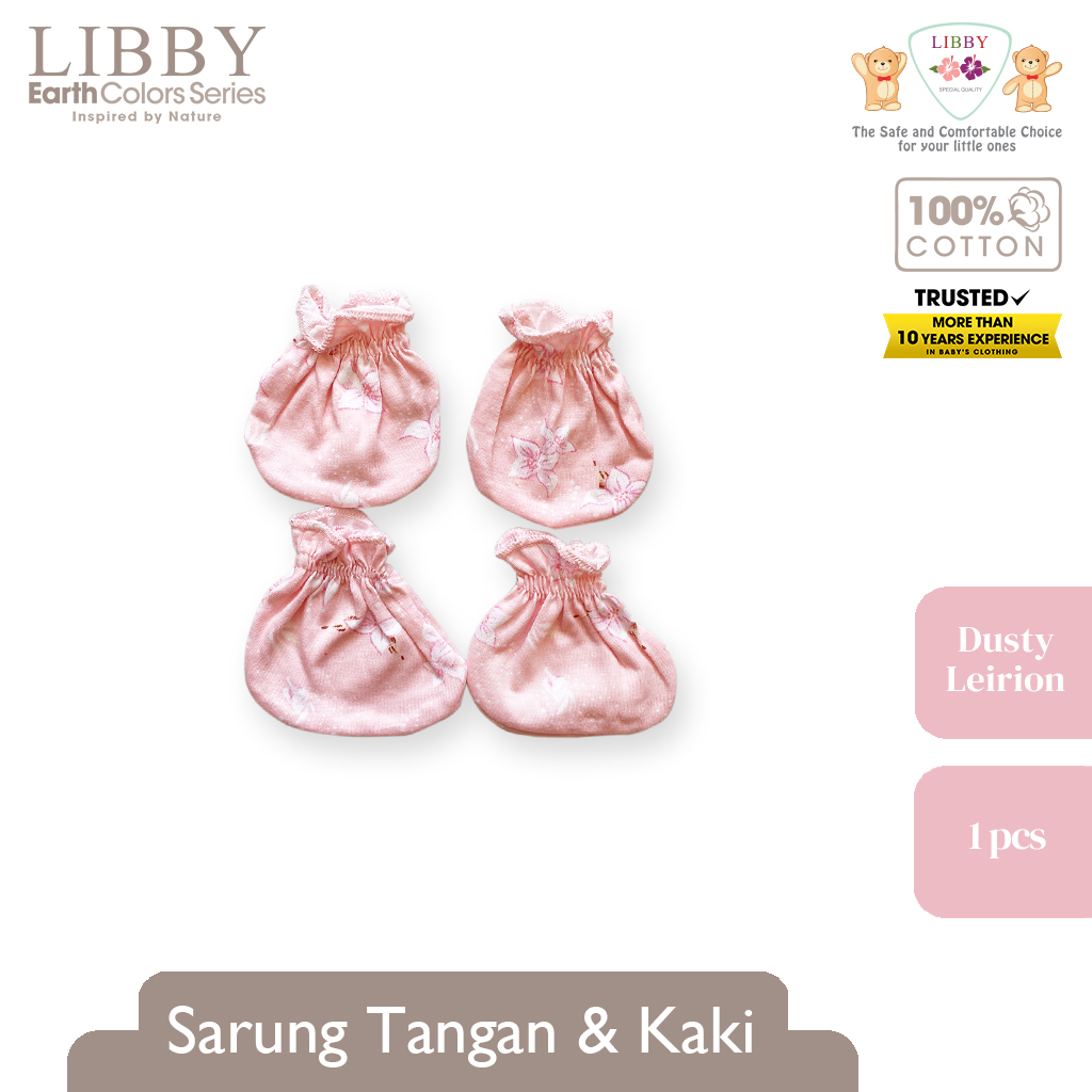 Jual LIBBY Earth Sarung Tangan & Kaki Motif Rocco Girl (1Pcs) | Shopee Indonesia