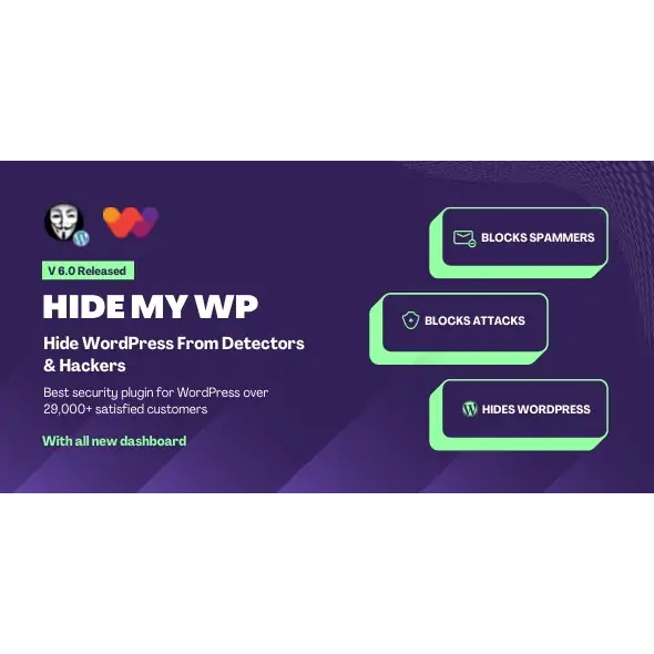 Jual Hide My WP V6.2.12 – Amazing Security Plugin For WordPress | Shopee Indonesia