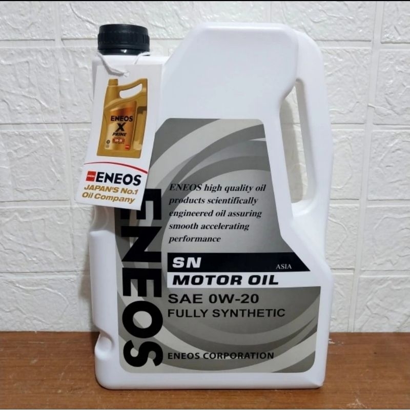 Jual Oli eneos sae 0W 20 sn full synthetic 4L original (asli) | Shopee Indonesia