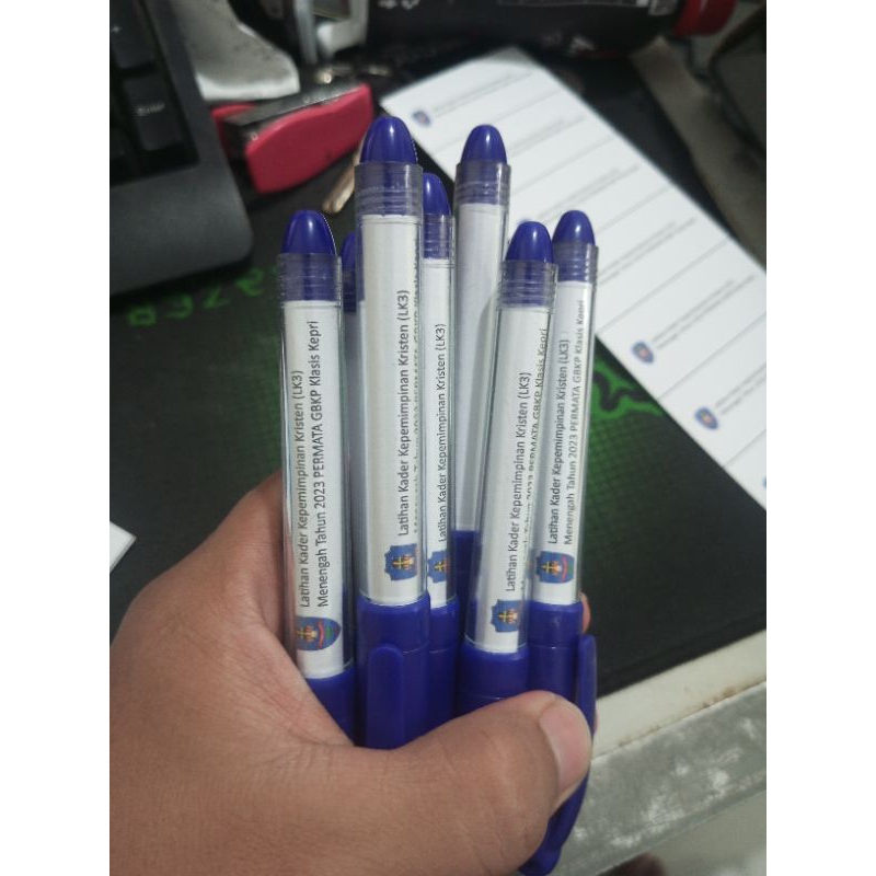 Jual Pulpen promosi boss gel aktif custom | Shopee Indonesia
