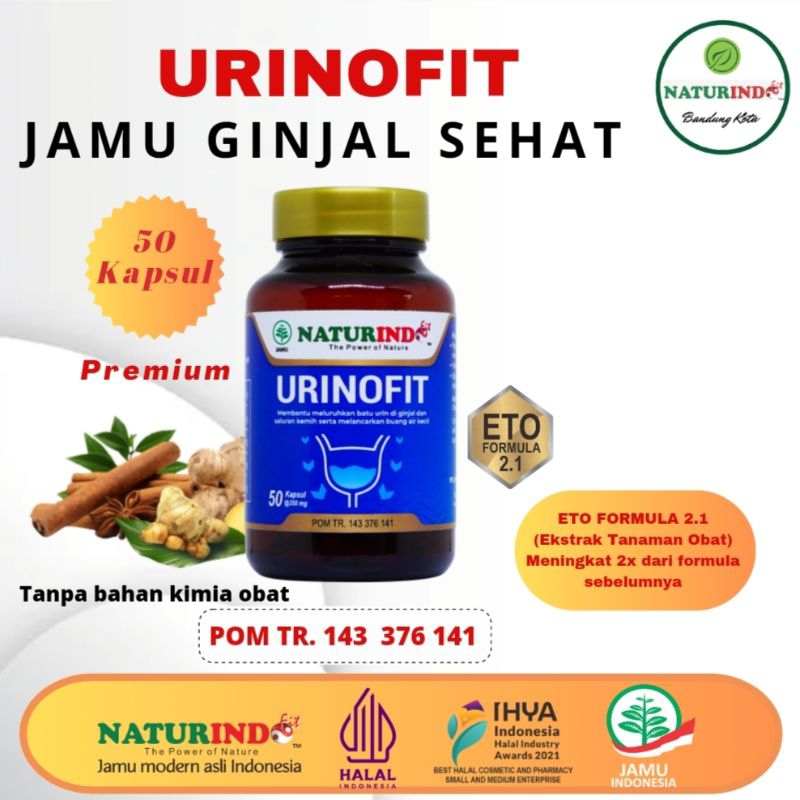 Jual Urinofit Herbal Obat Batu Ginjal Sakit Pinggang Anyang anyangan Kencing Sakit Tersendat ...