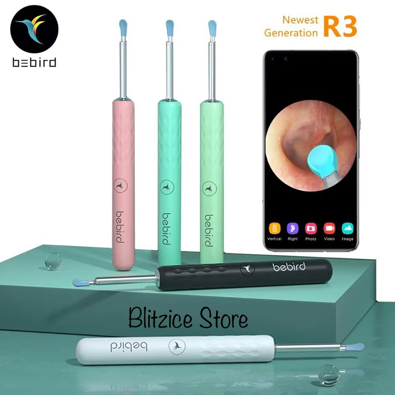 Jual Bebird R1 R3 Pembersih Telinga Kamera LED Smart Visual Ear Stick ...