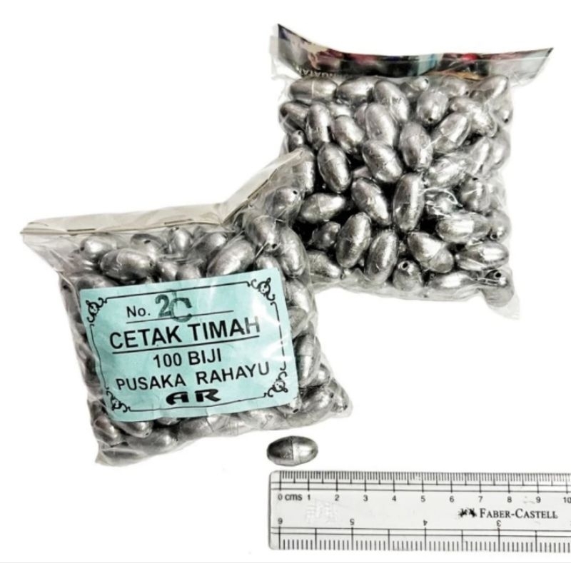 Jual Timah | Timbel | Pemberat Mancing 2C | 11 GRAM (Satuan) | Shopee ...