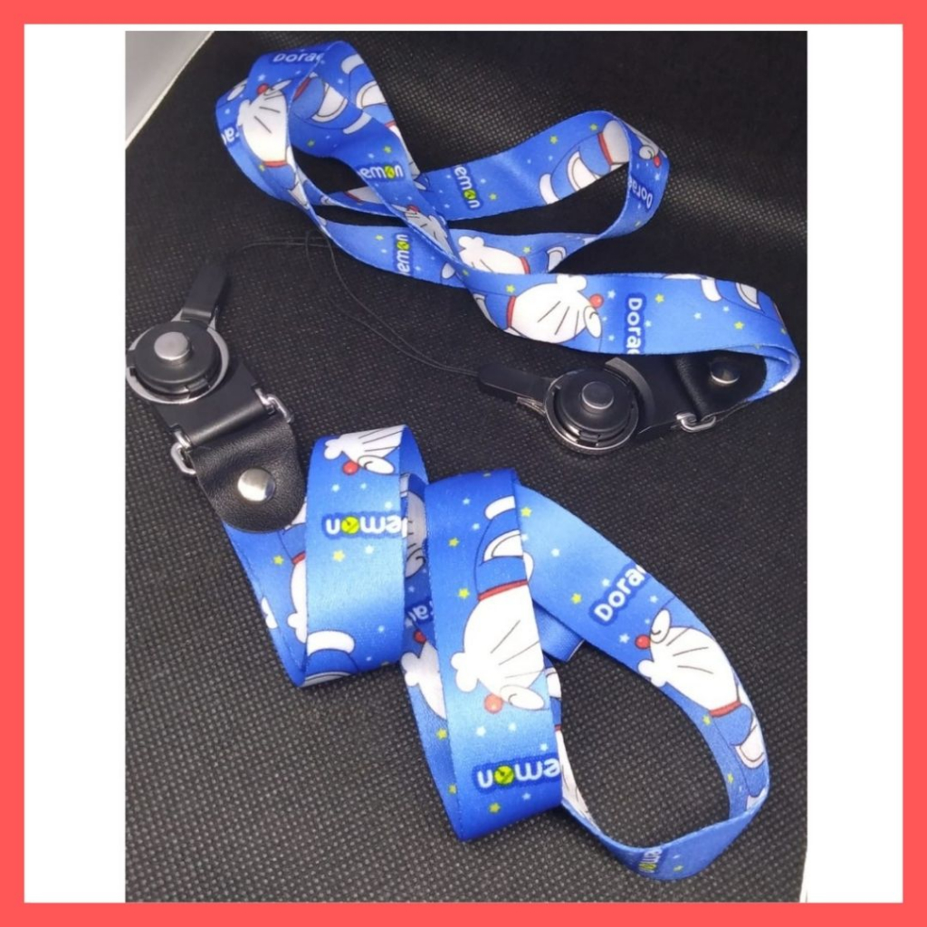 Jual Tali Handphone Karakter DORAEMON BIRU TUA / Gantungan Hp | Shopee ...