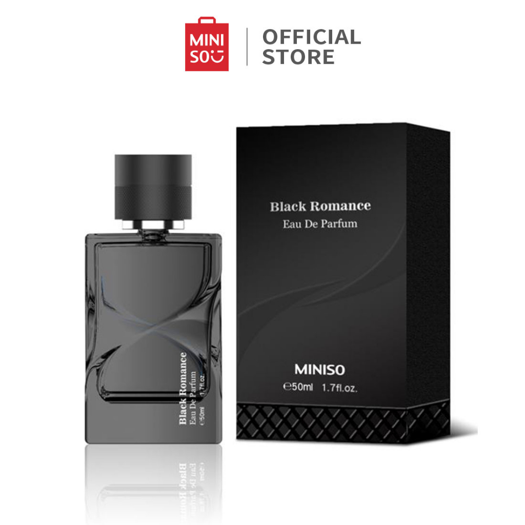 Jual MINISO Parfum Pria Black Romance / Blue Lover Eau de Parfum 50ml ...