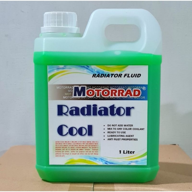 Jual Air Radiator Coolant 1 Liter HIJAU Motorrad Air Pendingin Radiator ...