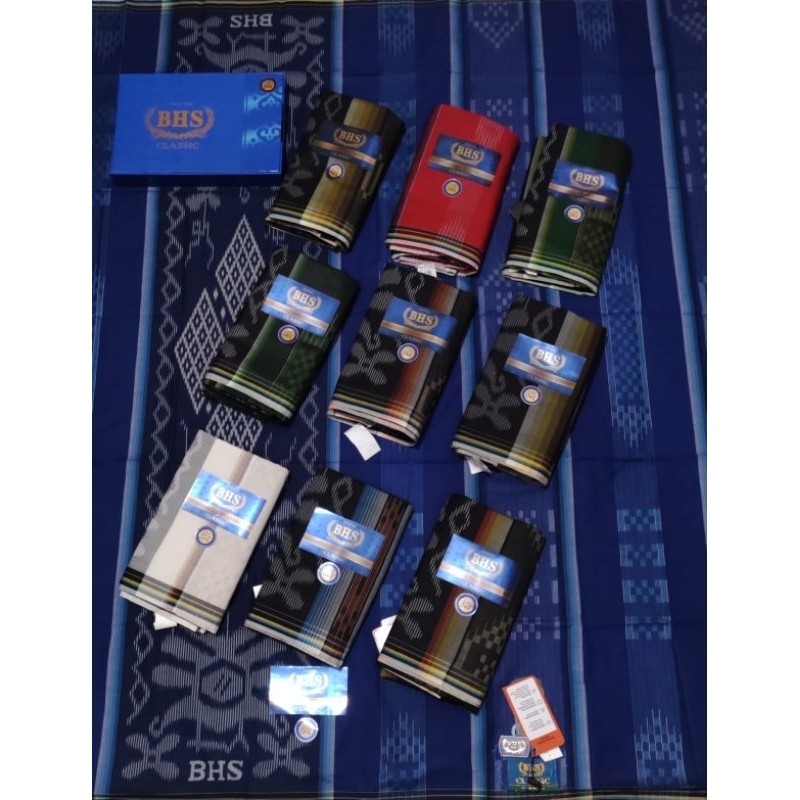 Jual Sarung BHS classic motif songket sarung dewasa berkualitas sarung premium asli Indonesia ...