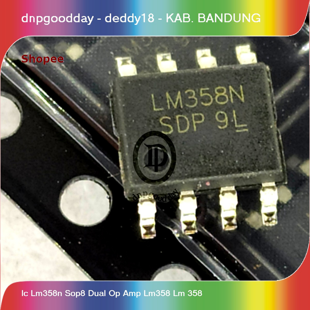 Jual ic lm358n sop8 dual op amp lm358 lm 358 | Shopee Indonesia