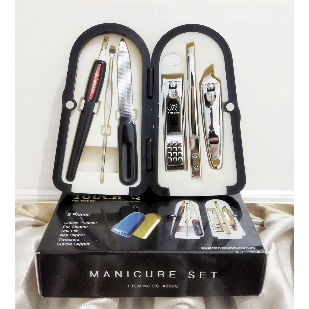 Jual Mini Manicure Set - Three Seven 777 - Made in Korea - Silver ...
