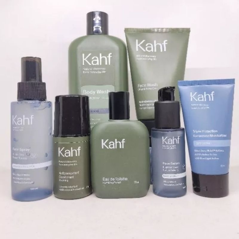 Jual KAHF Paket Lengkap Skin Care Pria (Paket Seserahan Pria) | Shopee ...