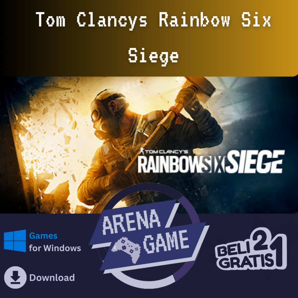 Jual Tom Clancys Rainbow Six Siege - Game PC | Shopee Indonesia