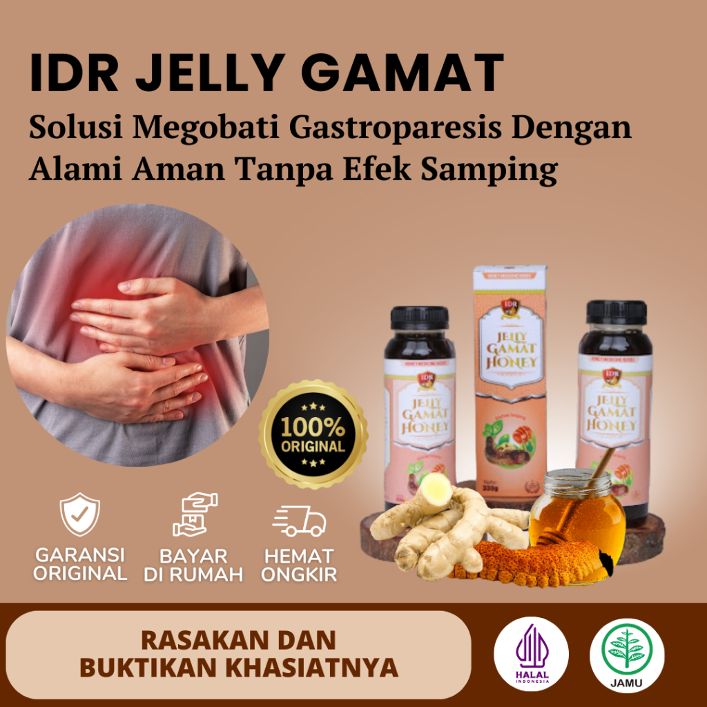 Jual IDR Jelly Gamat Obat Gastroenteritis 330 gram | Shopee Indonesia