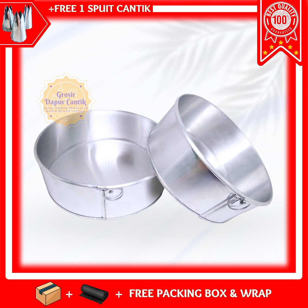 Jual Loyang Bolu Bulat / Loyang Kue / Loyang Roti Bulat / Loyang ...