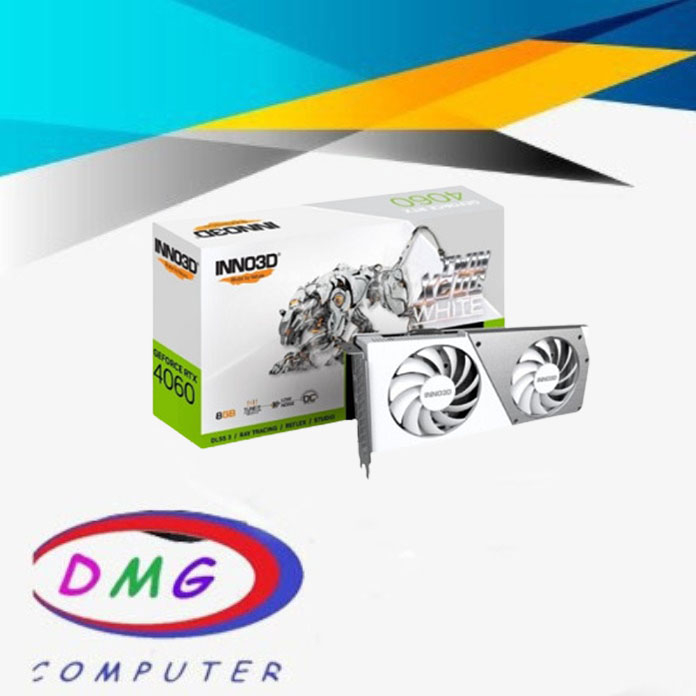 Jual INNO3D GEFORCE RTX 4060 TWIN X2 OC 8GB WHITE GDDR6 | Shopee Indonesia