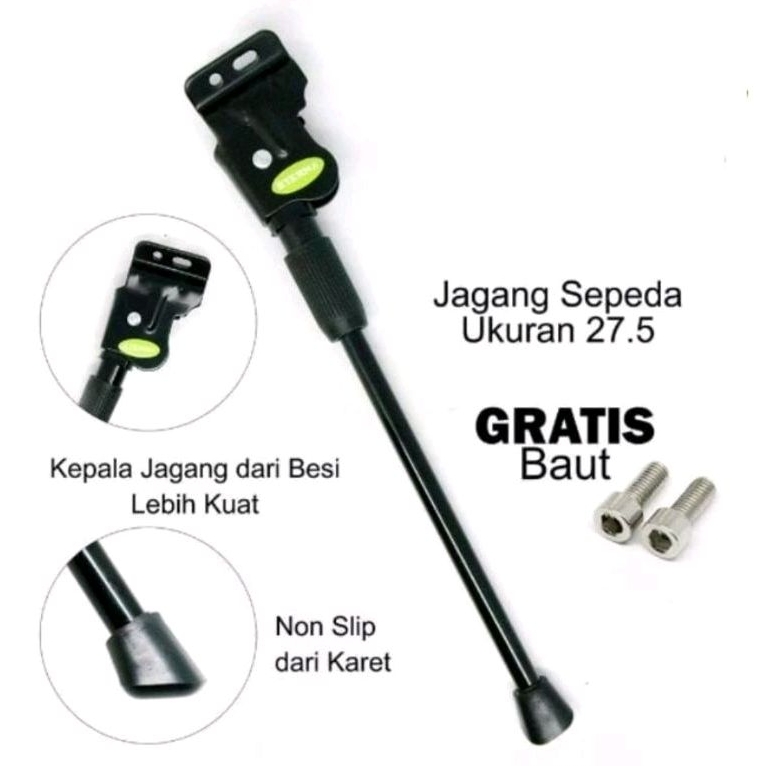Jual Jagang Samping ETERNA 27.5 inch Standard Sepeda hitam besi ...