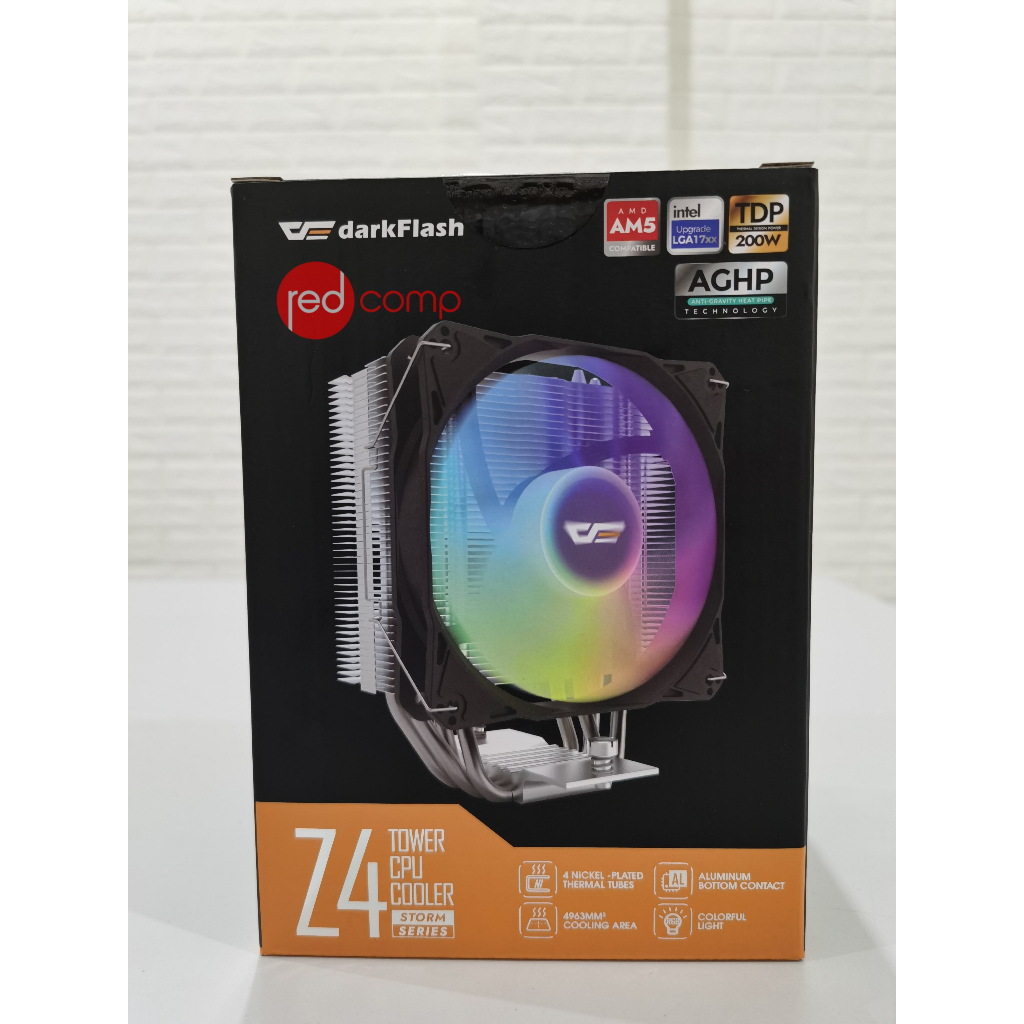 Jual darkFlash Z4 Storm ARGB PWM Tower CPU Cooler | Shopee Indonesia