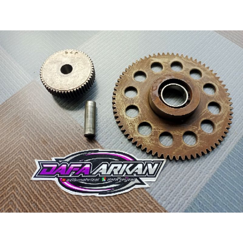 Jual gigi besar dan kecil stater / gigi starter besar dan kecil Mio J ...