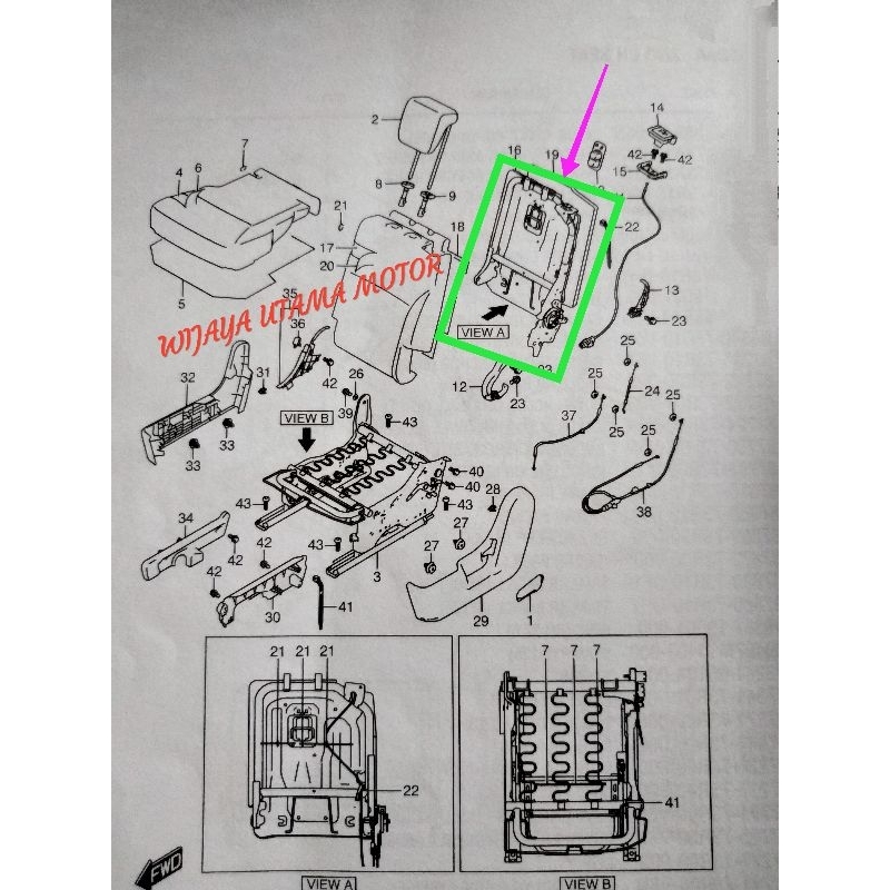 Jual frame rel stelan jok tengah kiri Suzuki all new Ertiga | Shopee ...