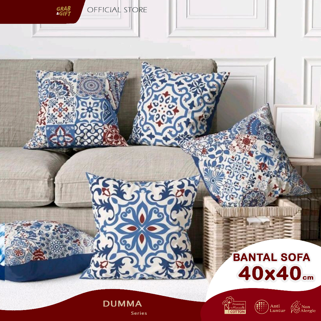 Jual Bantal Sofa Print Motif Abstrak Dumma Series 40x40 cm | Shopee ...