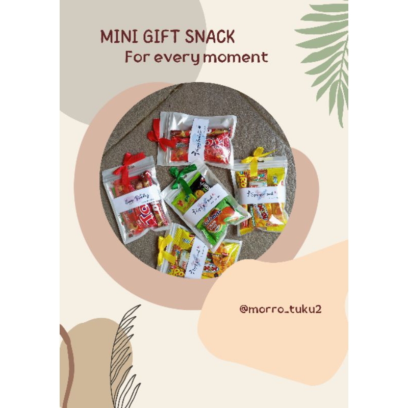 Jual Mini Snack/ mini Hampers/mini gift/ucapan kartu | Shopee Indonesia