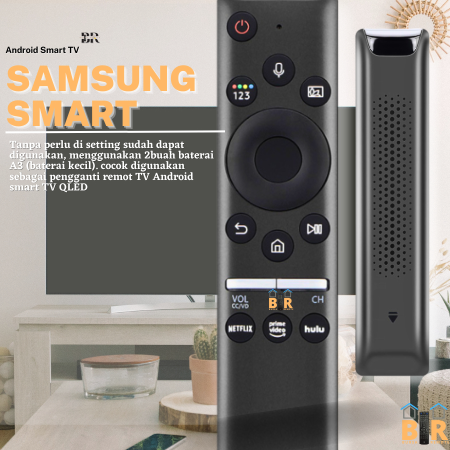 Jual Remot Remote TV Samsung Smart Android LED LCD Non Voice 1312A ...