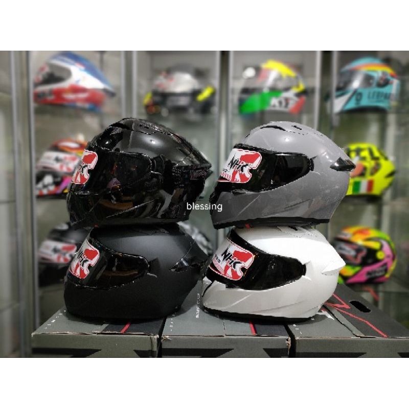 Jual NHK GP PRIME SOLID SV HELM FULL FACE | Shopee Indonesia