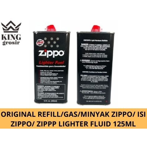 Jual Original Refill/Gas/Minyak Zippo/ Isi Zippo/ Zippp Lighter Fluid ...