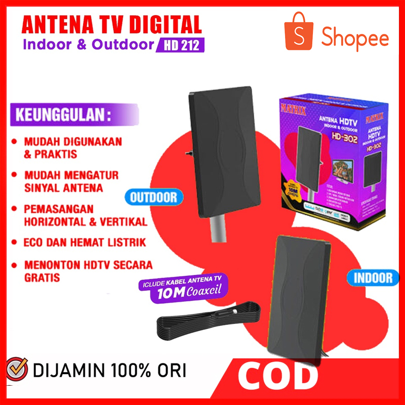 Jual ANTENA TV DIGITAL / ANTENA SET TOP BOX OUTDOR UHF LUAR RUANGAN ...