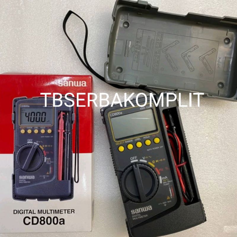Jual Sanwa CD800A Multimeter Multitester Digital Avometer CD 800a ...
