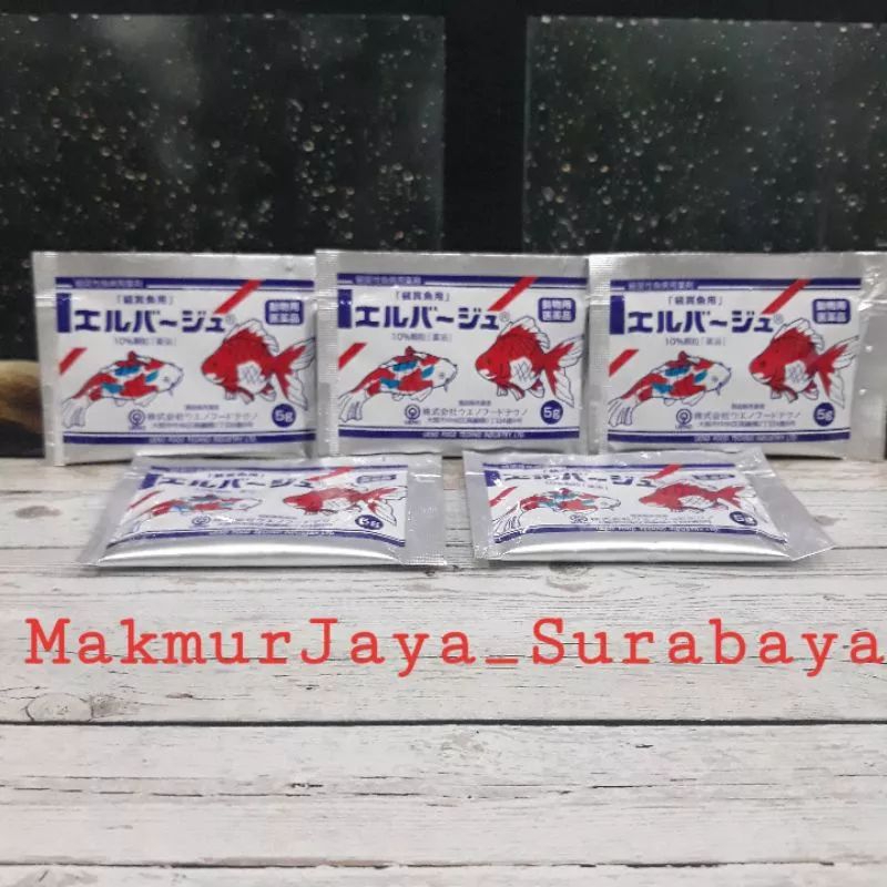 Jual OBAT IKAN ANTI BAKTERI ELBOYU EL BOYU ELBAYU ORIGINAL 5gr | Shopee ...