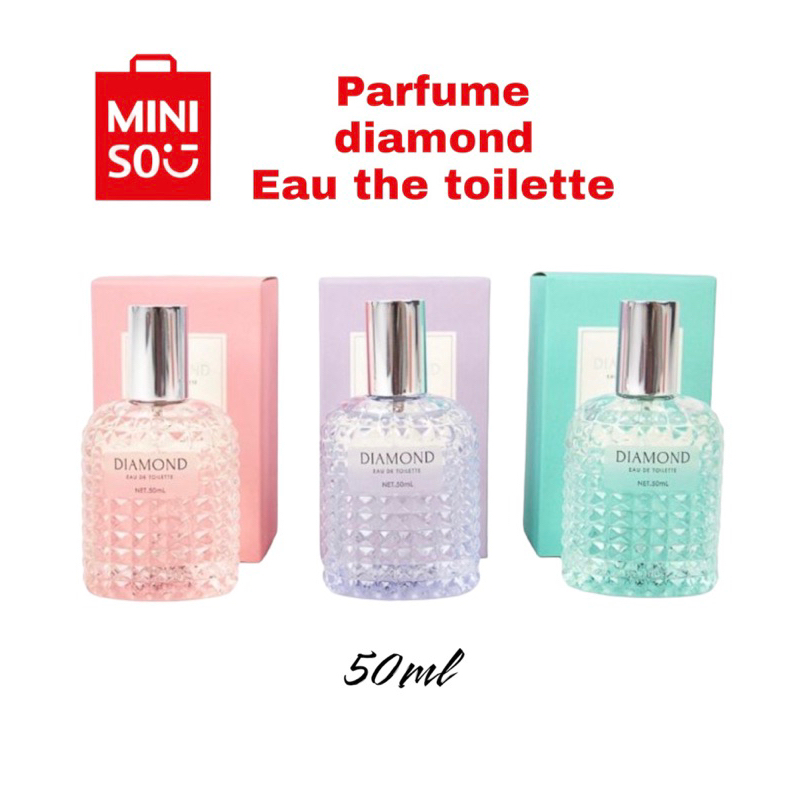 Jual Miniso parfum cewek diamond edt 50ml | Shopee Indonesia
