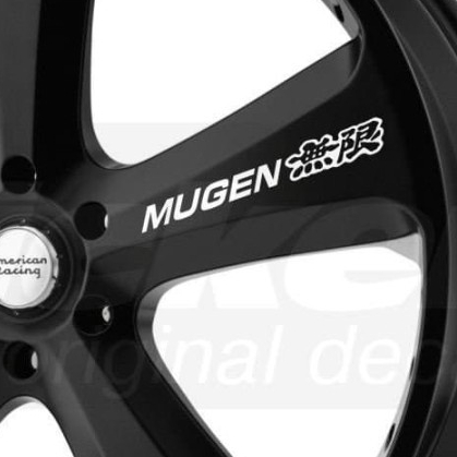 Jual Stiker Velg Mobil Mugen Kanji 10cmx1.3cm Set = 4pcs | Shopee Indonesia