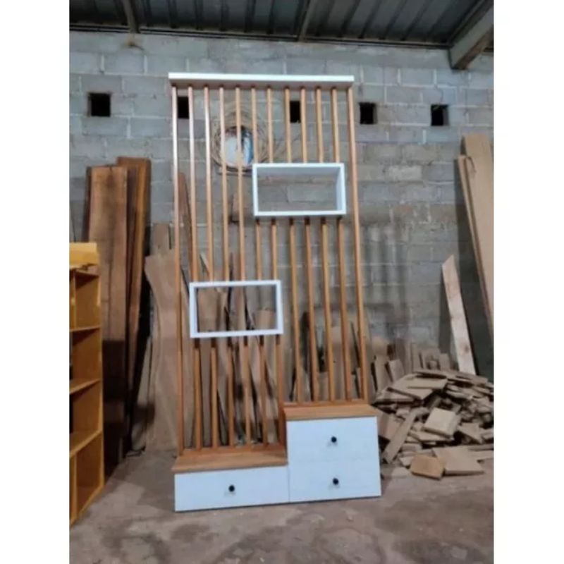 Jual Rak partisi pembatas ruang tamu murah berkualitas | Shopee Indonesia