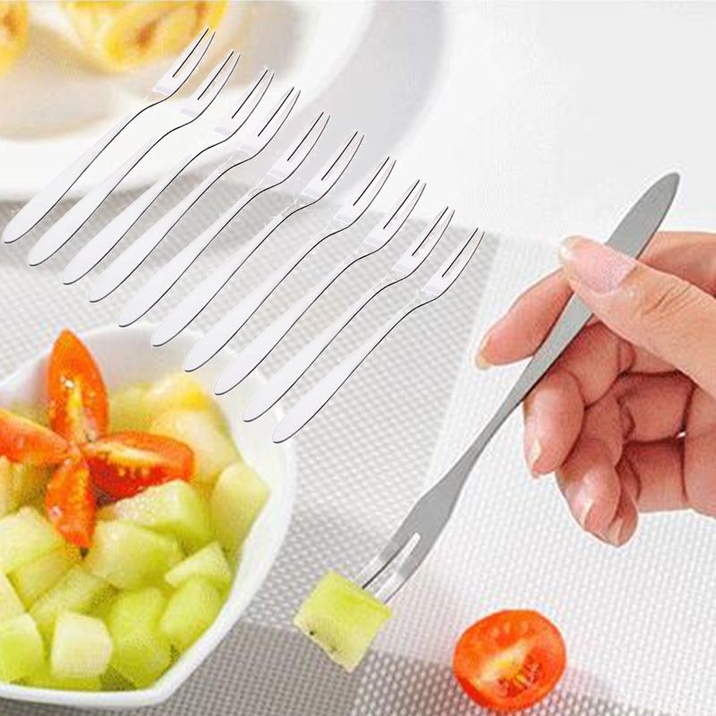 Jual Garpu Buah Kue Dessert Stainless | Shopee Indonesia