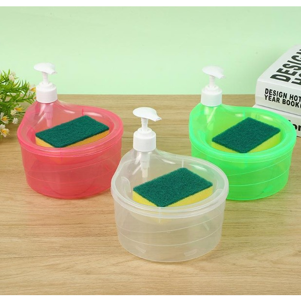 Jual Tempat Sabun Cair Cuci Piring Bentuk Bulat Soap Pump Dispenser ...