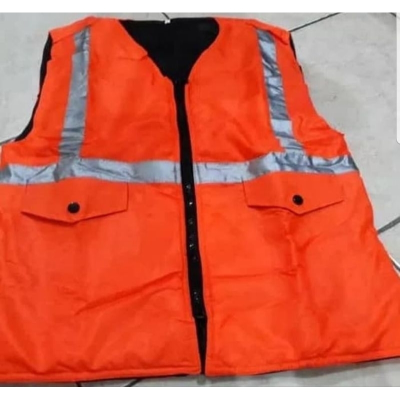 Jual Rompi Proyek Oren | Rompi parasit Proyek | Rompi parasit Orange ...