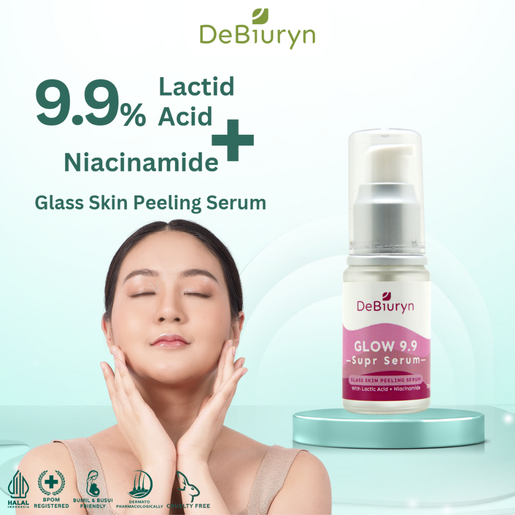 Jual DeBiuryn Glow 9.9 Intensive Peeling Serum 20ml Exfoliasi ...