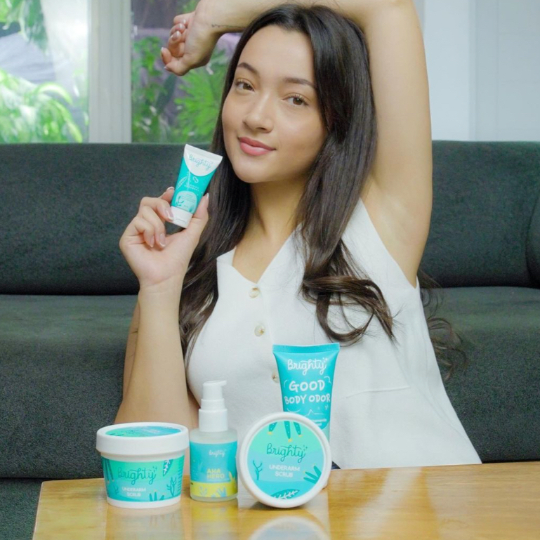 Jual BRIGHTY All Products - Glowing Underarm - AHA Hero Exfoliating ...