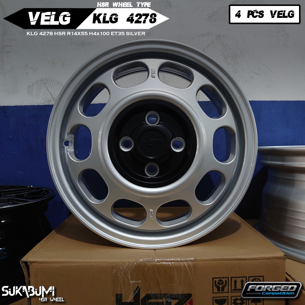 Jual Velg Racing HSR Wheel Type Kaleng Ring 14 Model Terbaru Untuk ...