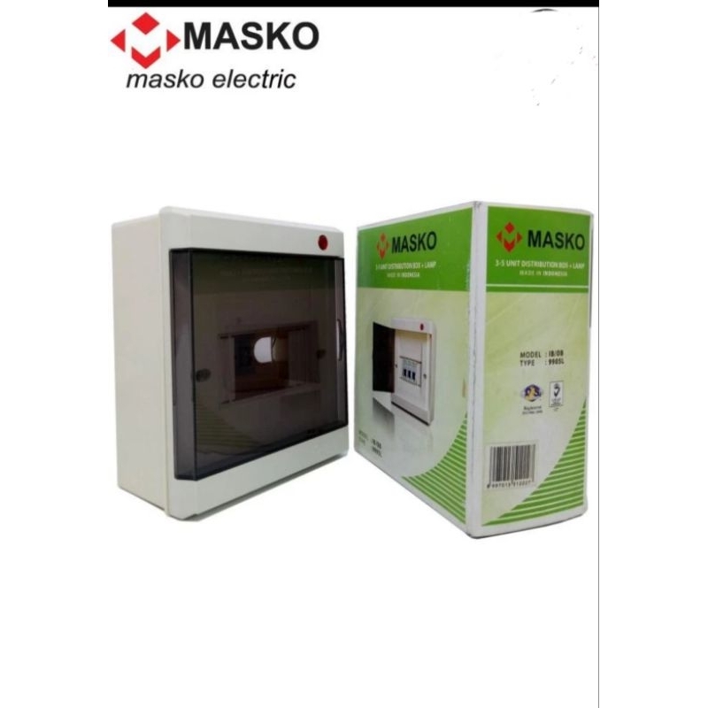 Jual Masko box mcb 5 Group inbow dan Outbouw lampu 9905L | Shopee Indonesia