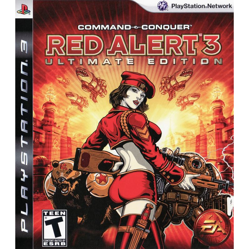 Jual DVD Kaset Game PS3 PKG Multiman HEN Command and Conquer Red Alert 3 Ultimate Edition ...